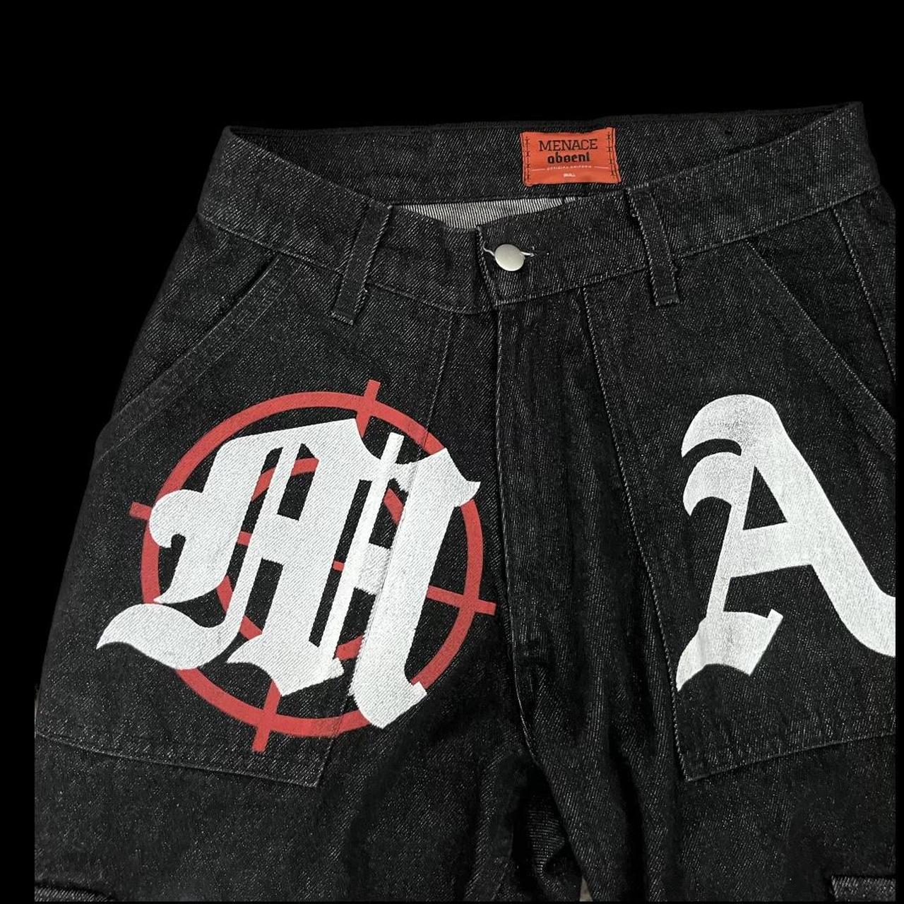 Menace Los Angeles Absent Jeans 10/10 condition - Depop