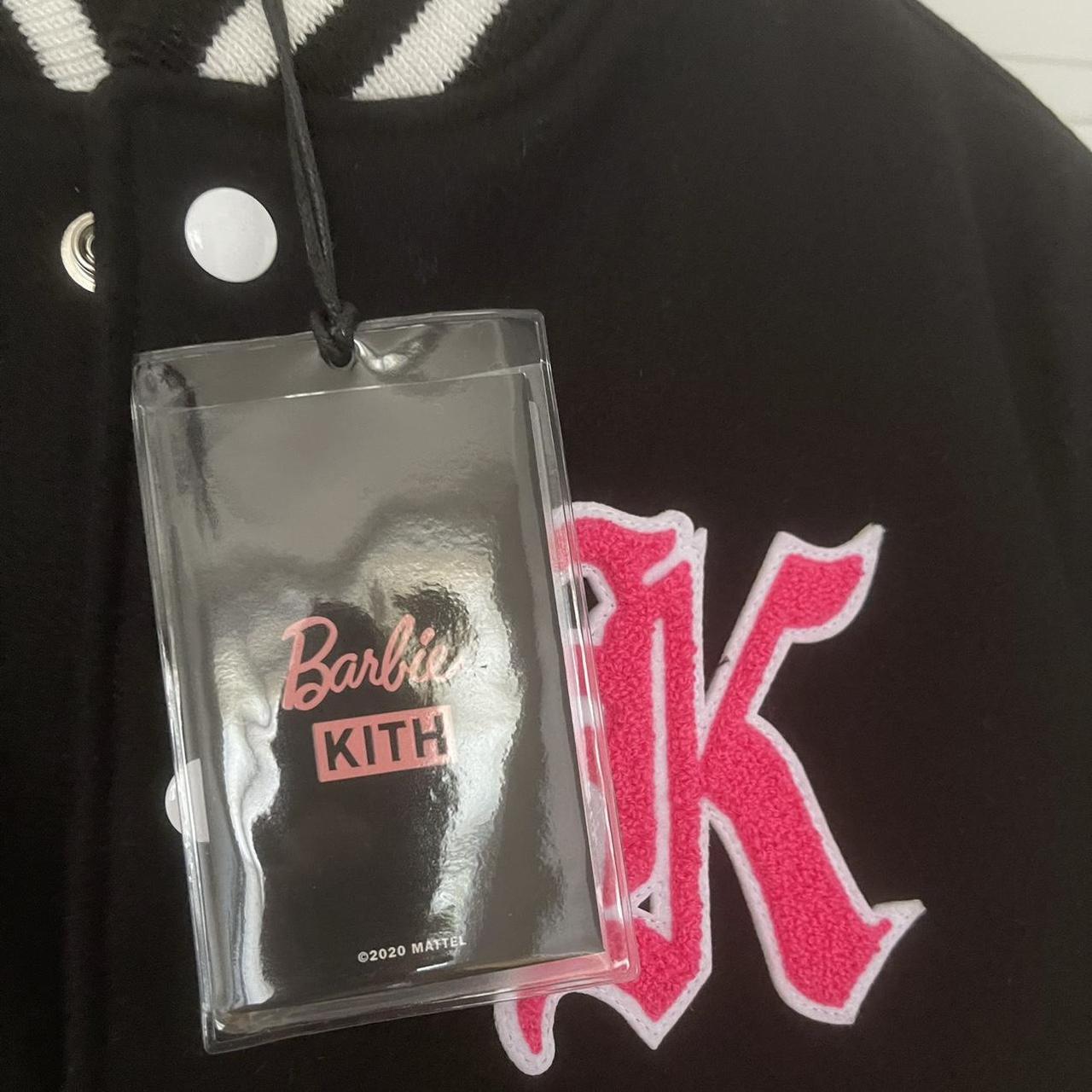 Kith x Barbie Varsity Jacket Size Small Unworn New... - Depop