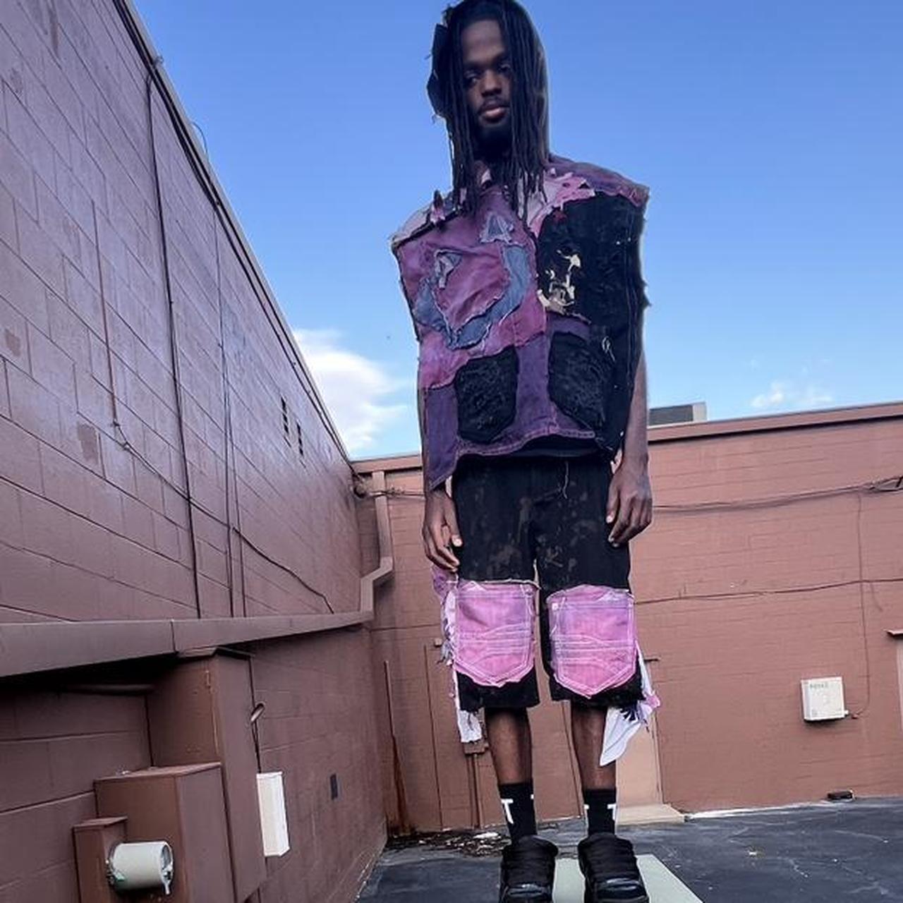 Eternal 9 denim monster set Top large Shorts 32 - Depop