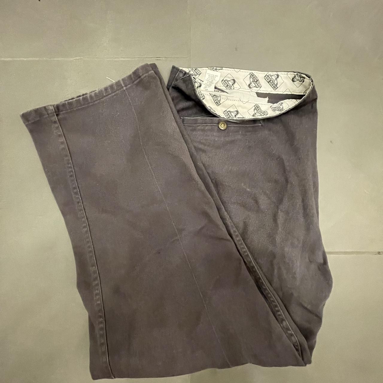 Grey ben davis pants size 46 no flaws final sale - Depop