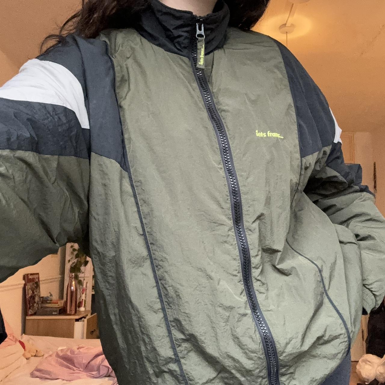 Khaki Green, Black & Grey Urban Outfitters ‘Iets... - Depop