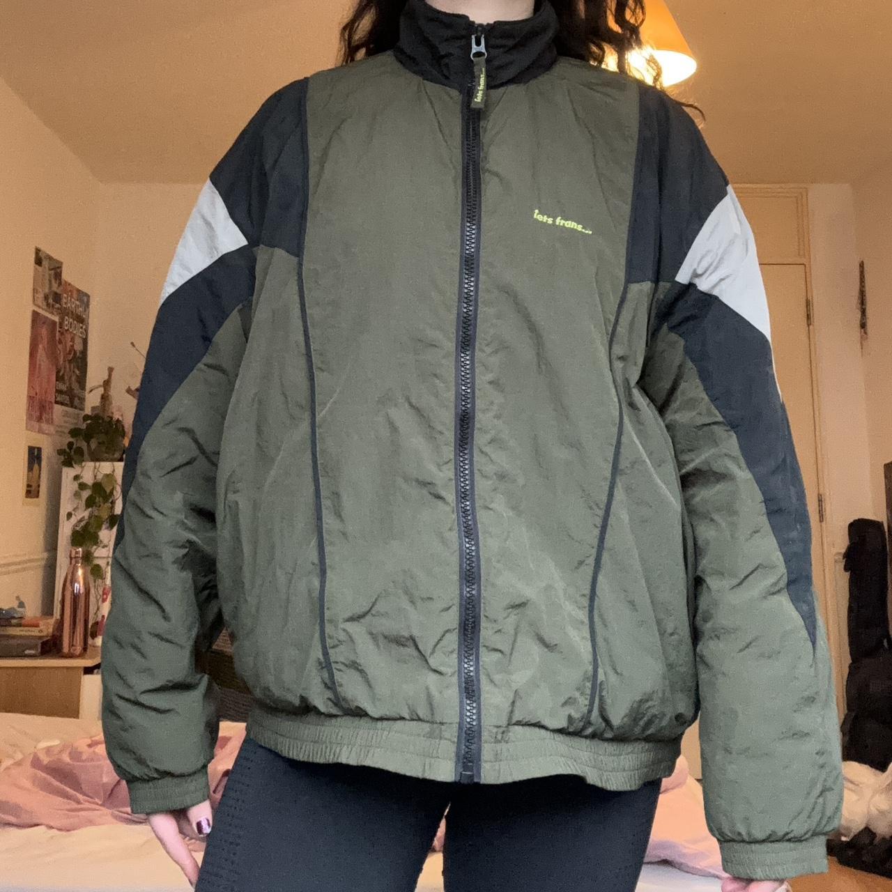 Khaki Green, Black & Grey Urban Outfitters ‘Iets... - Depop