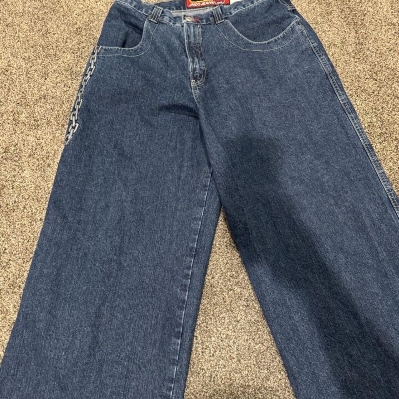 Vintage JNCO Jeans Chain Wallet Embroidered 90s Y2K... - Depop