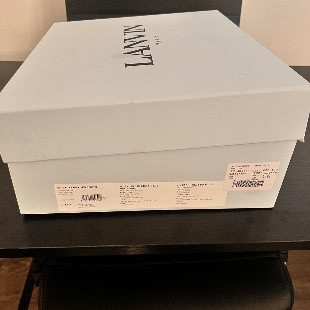 LANVIN Curb Sneakers – Bold Luxury Streetwear Step... | Depop