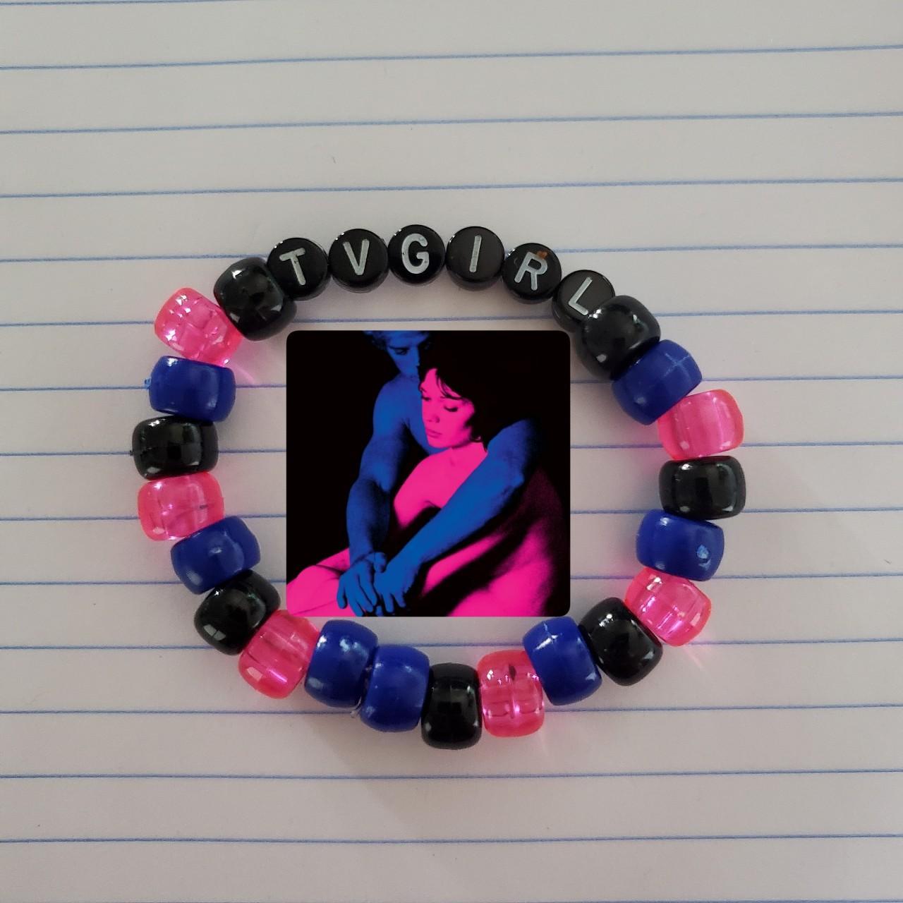 TV GIRL KANDI SET 💗💙 ☆ SET OF 3 • Lovers rock... - Depop