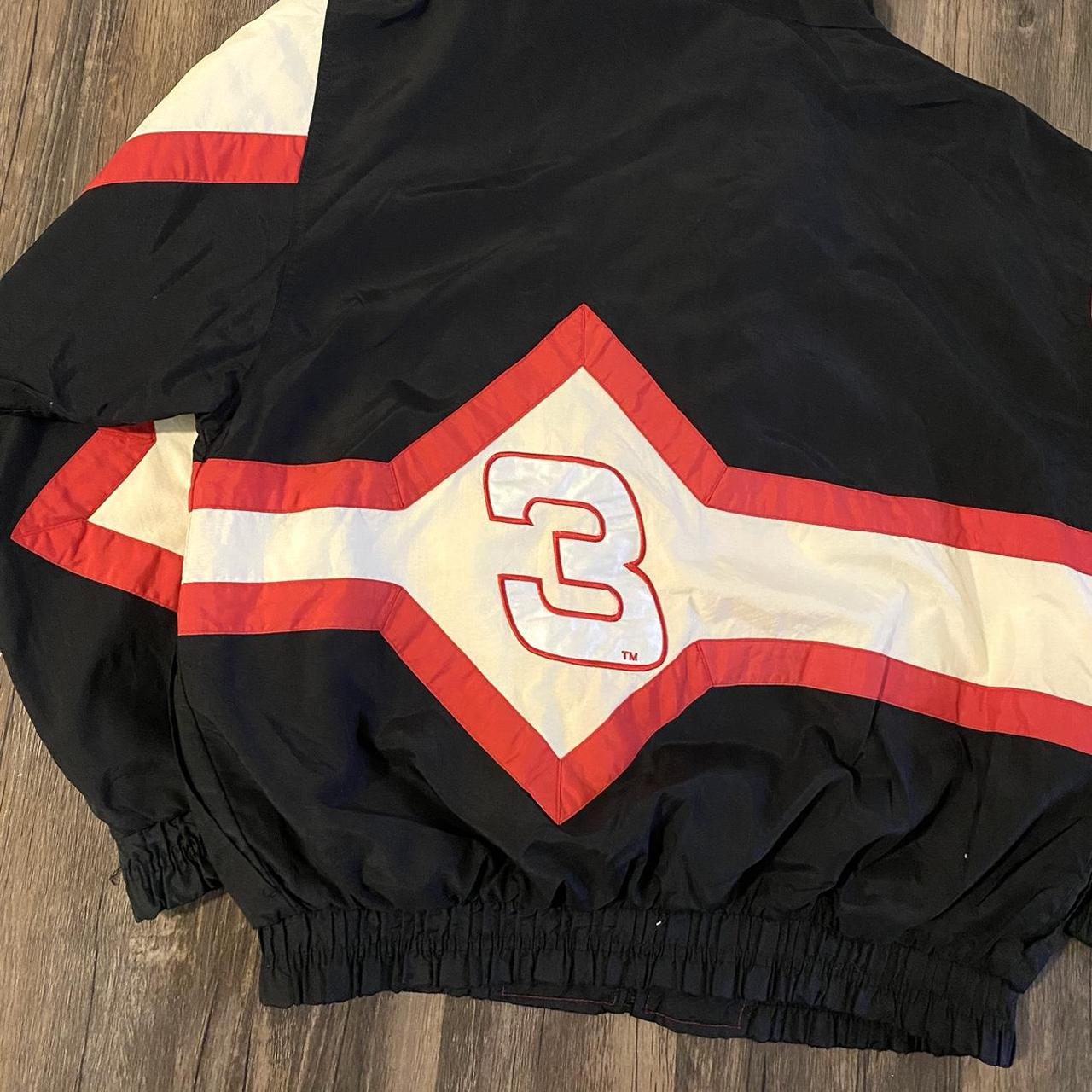 Vintage 90s NASCAR Dale Earnhardt racing jacket in... - Depop