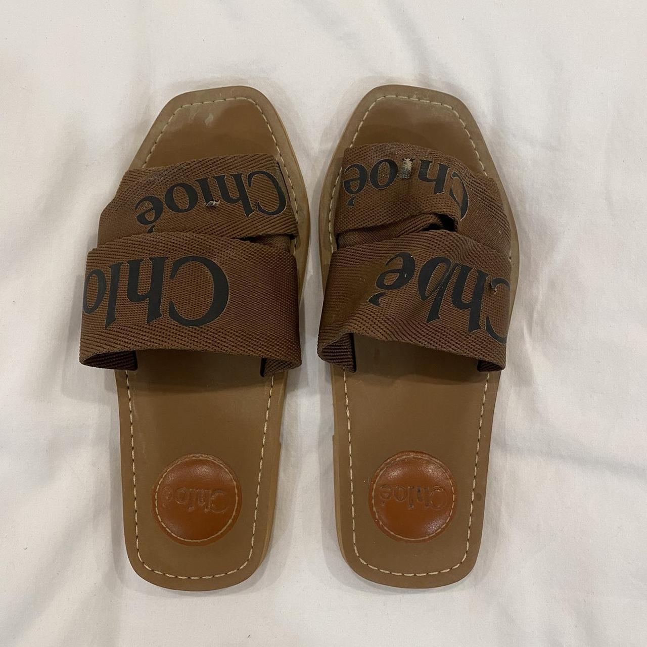 Chloe sandals size 35 In good worn condition... - Depop