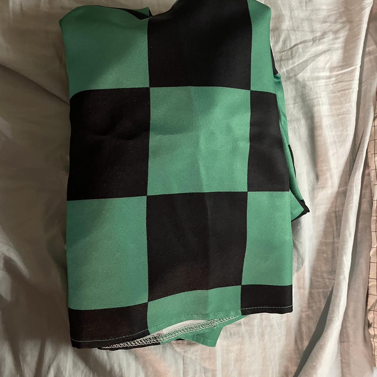 Demon Slayer Tanjiro Kamado Cosplay Robe - *ROBE... - Depop