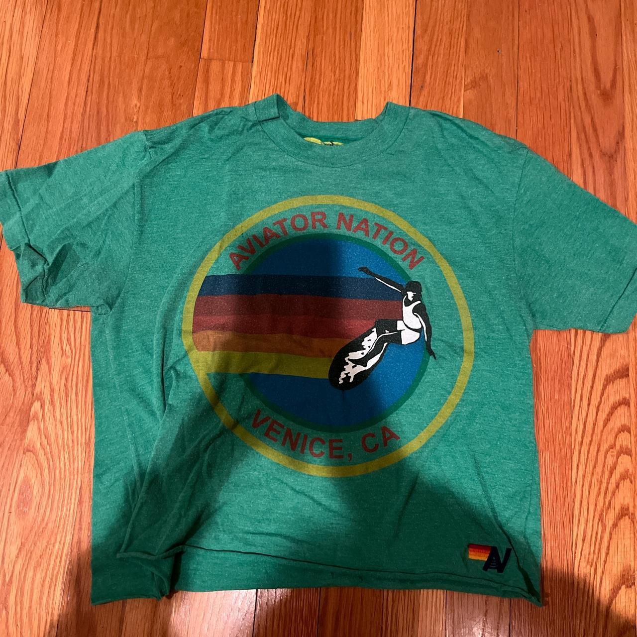 Size small aviator nation shirt Worn before, but... - Depop