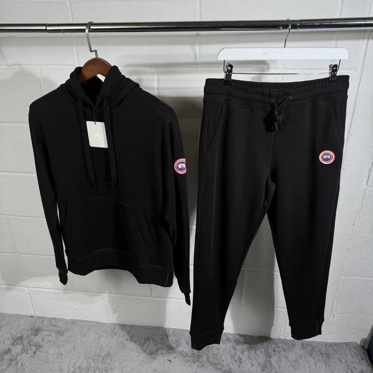 CANADA GOOSE TRACKSUIT BLACK. STOCK GOING FAST!! - Depop