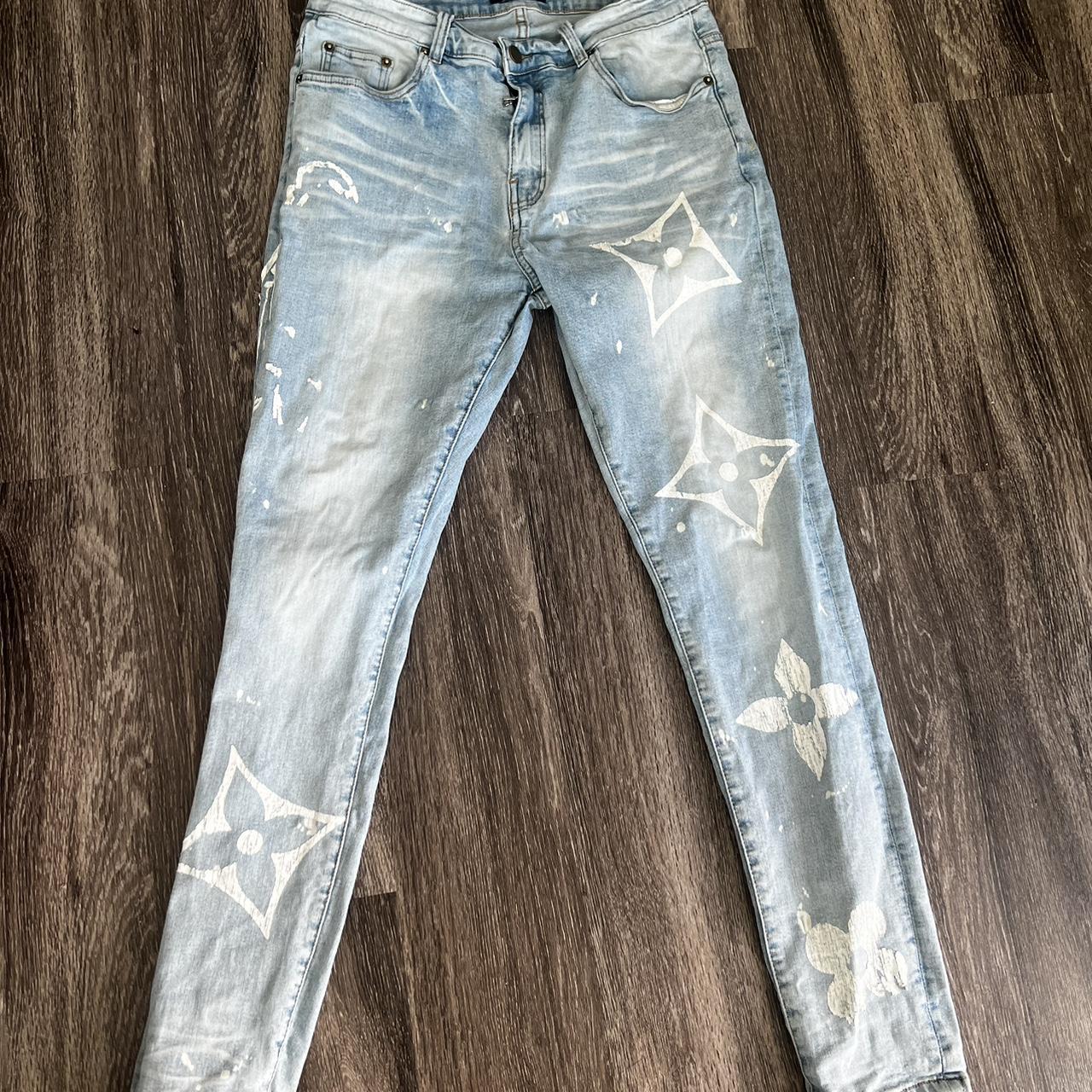Louis Vuitton Vintage Jeans SZ 34 MENS - Depop