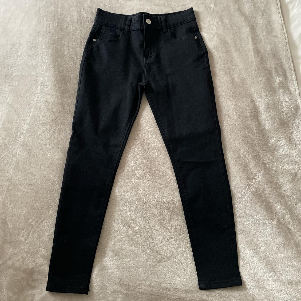 Girls Black Skinny Jeans from Primark Size: 9-10... - Depop