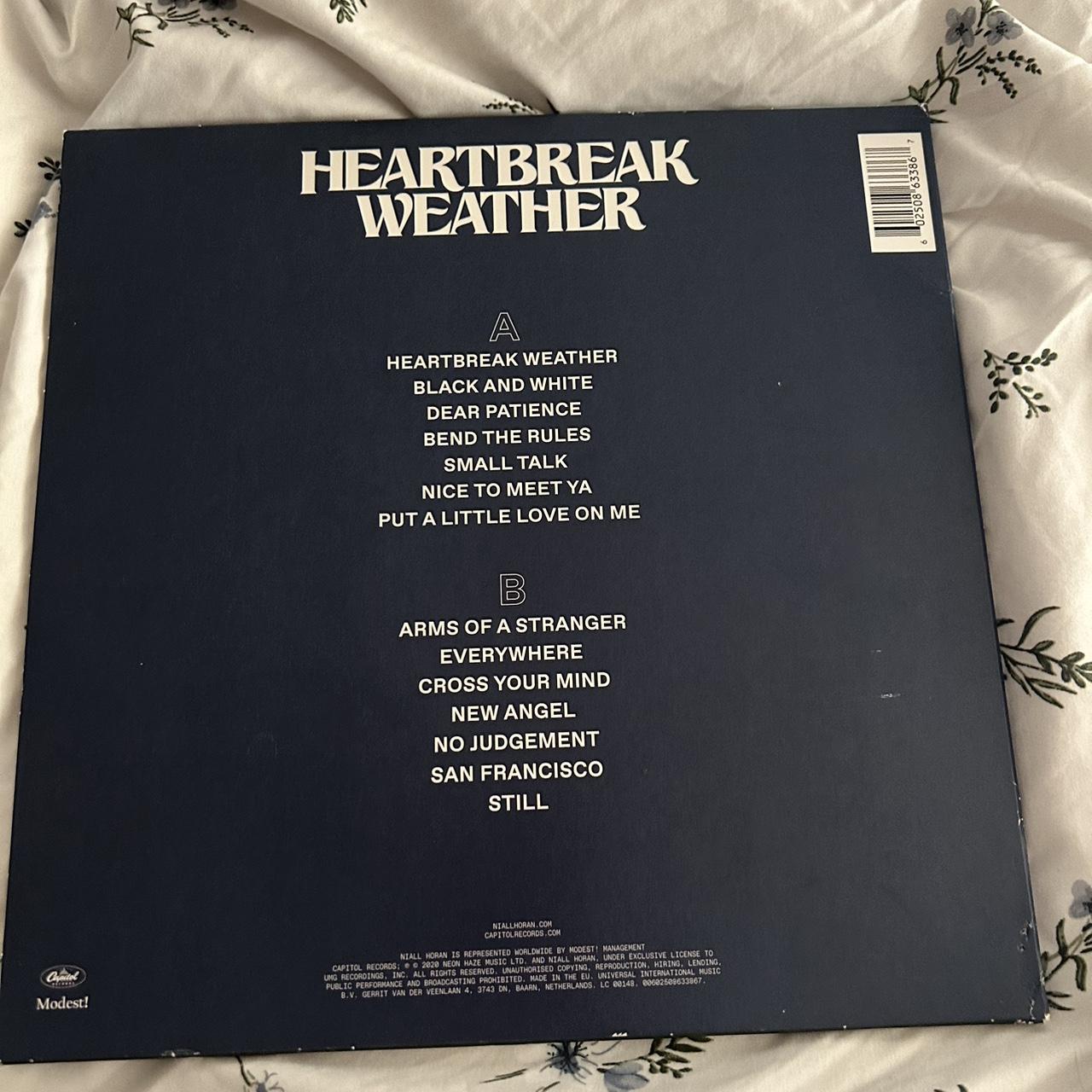 Niall Horan Heartbreak weather vinyl rarely used in... - Depop