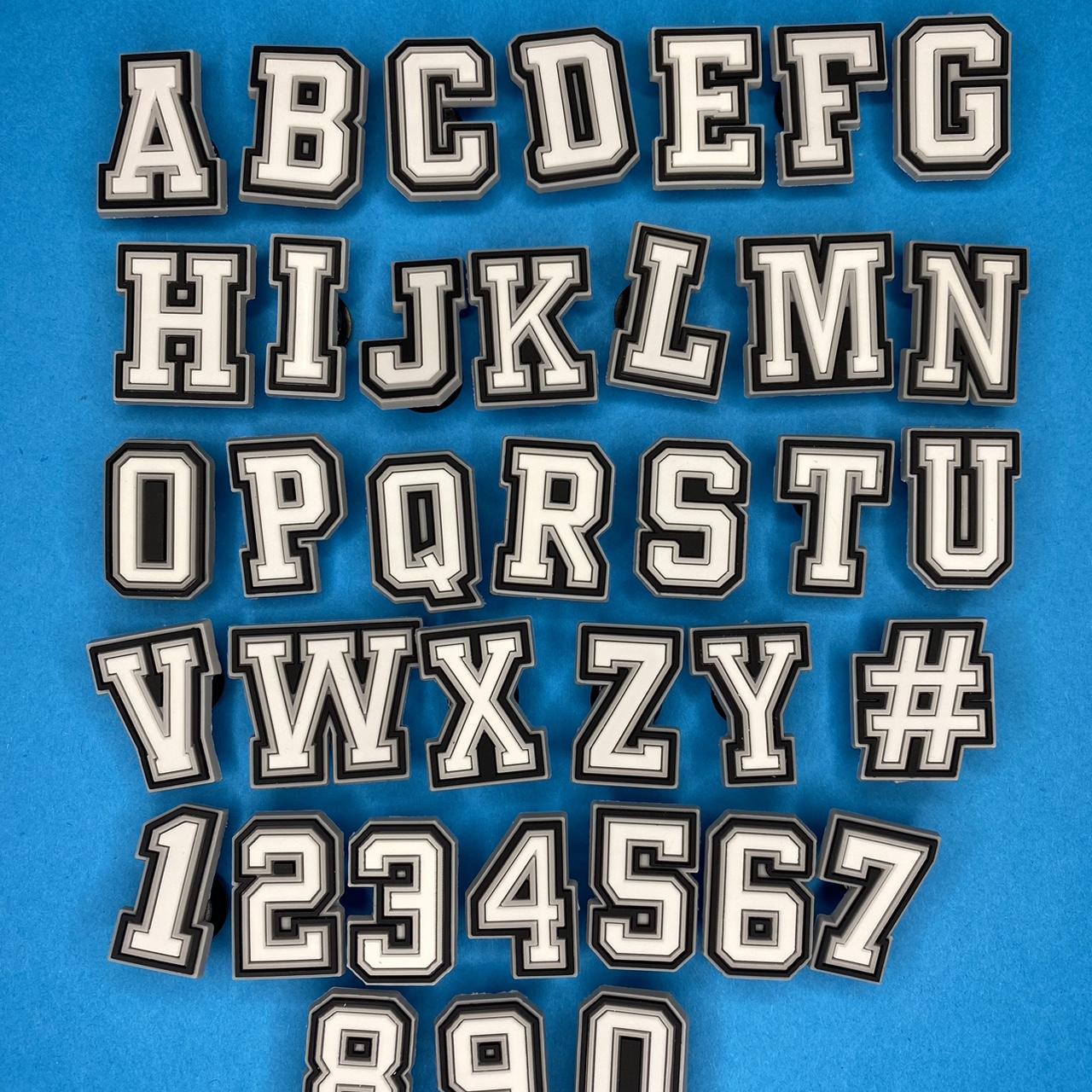 Croc shoe charms Alphabet letters and numbers For... - Depop