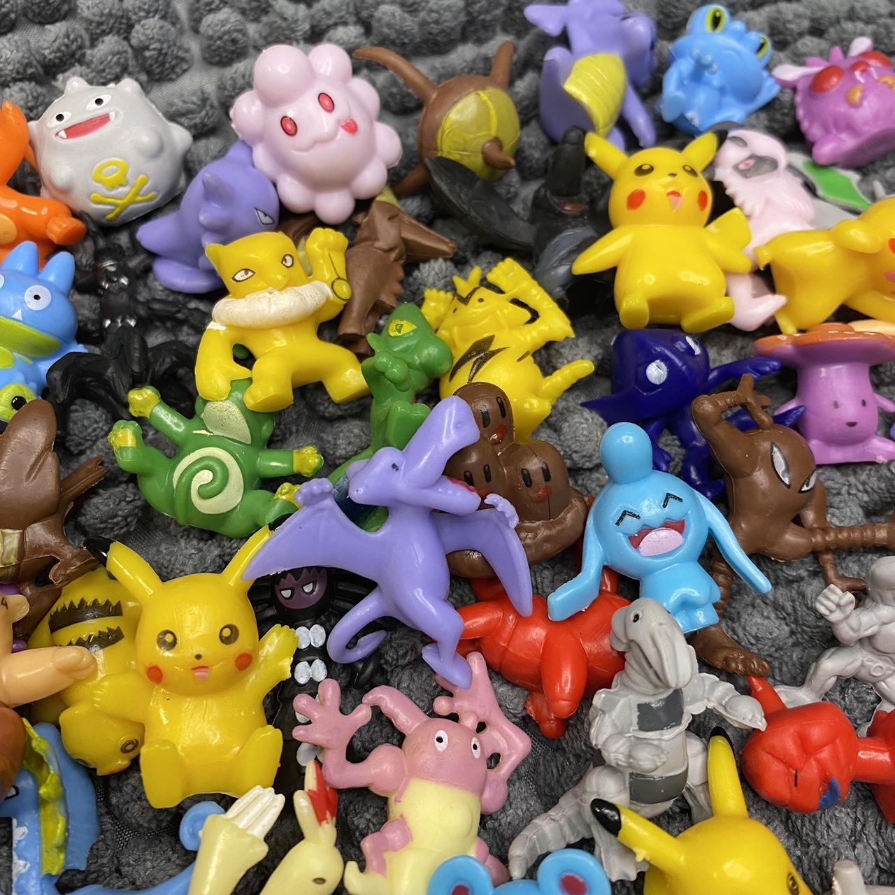 Pokemon retro mini figures 2-3cm Pack of 24 figures... - Depop