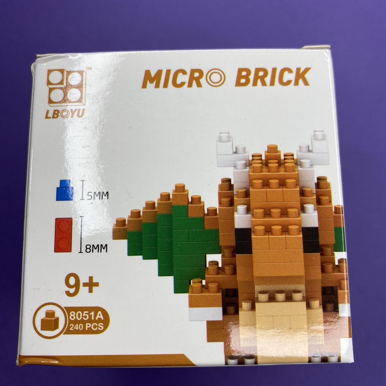 Gift series micro building blocks Dragonite pokemon... - Depop