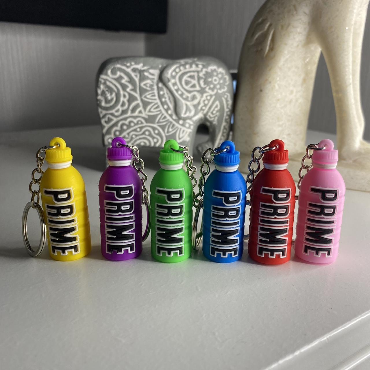 Prime Bottle Keyring Metal Keychain Fashion Car Key... - Depop