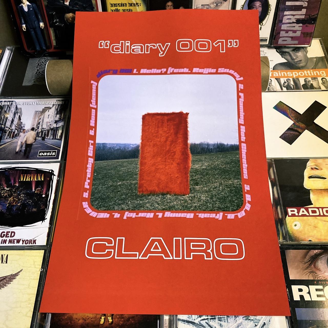 Clairo ‘diary 001’ Poster 11x17 inches Will be... - Depop