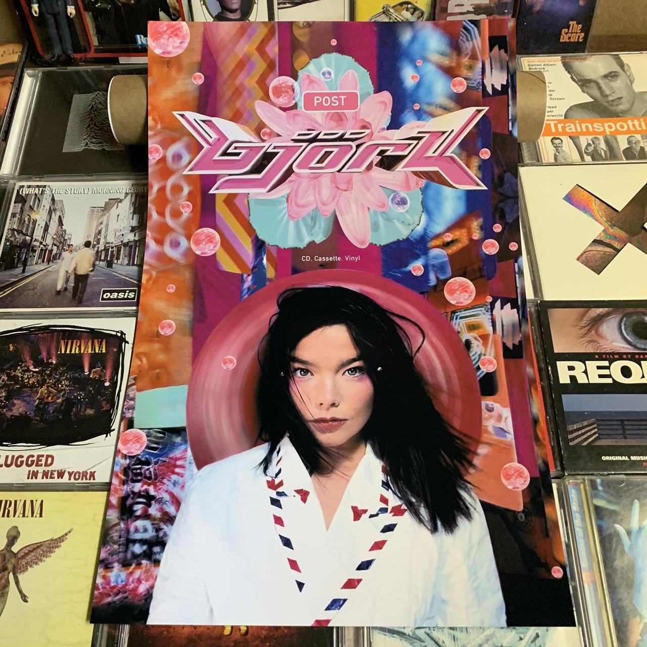 Björk ‘Post’ Poster 11 x 17 in * Will be shipped... | Depop