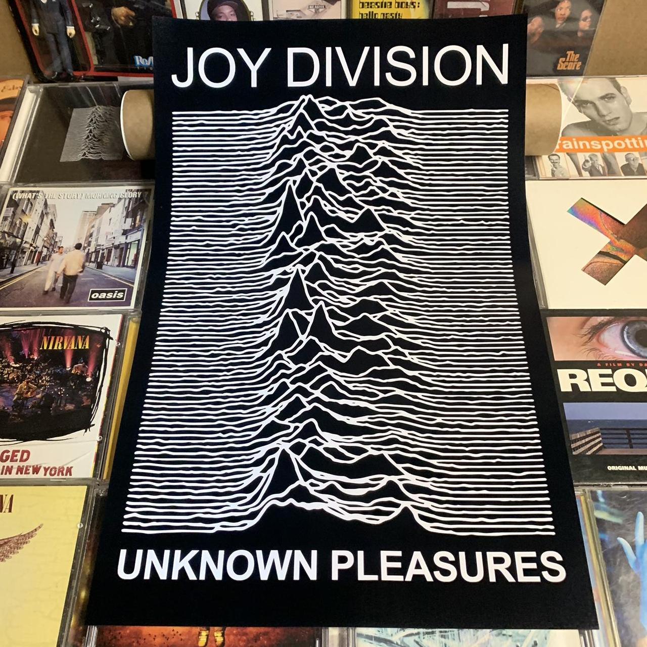 Joy Division ‘Unknown Pleasures’ Poster 11 x 17... - Depop