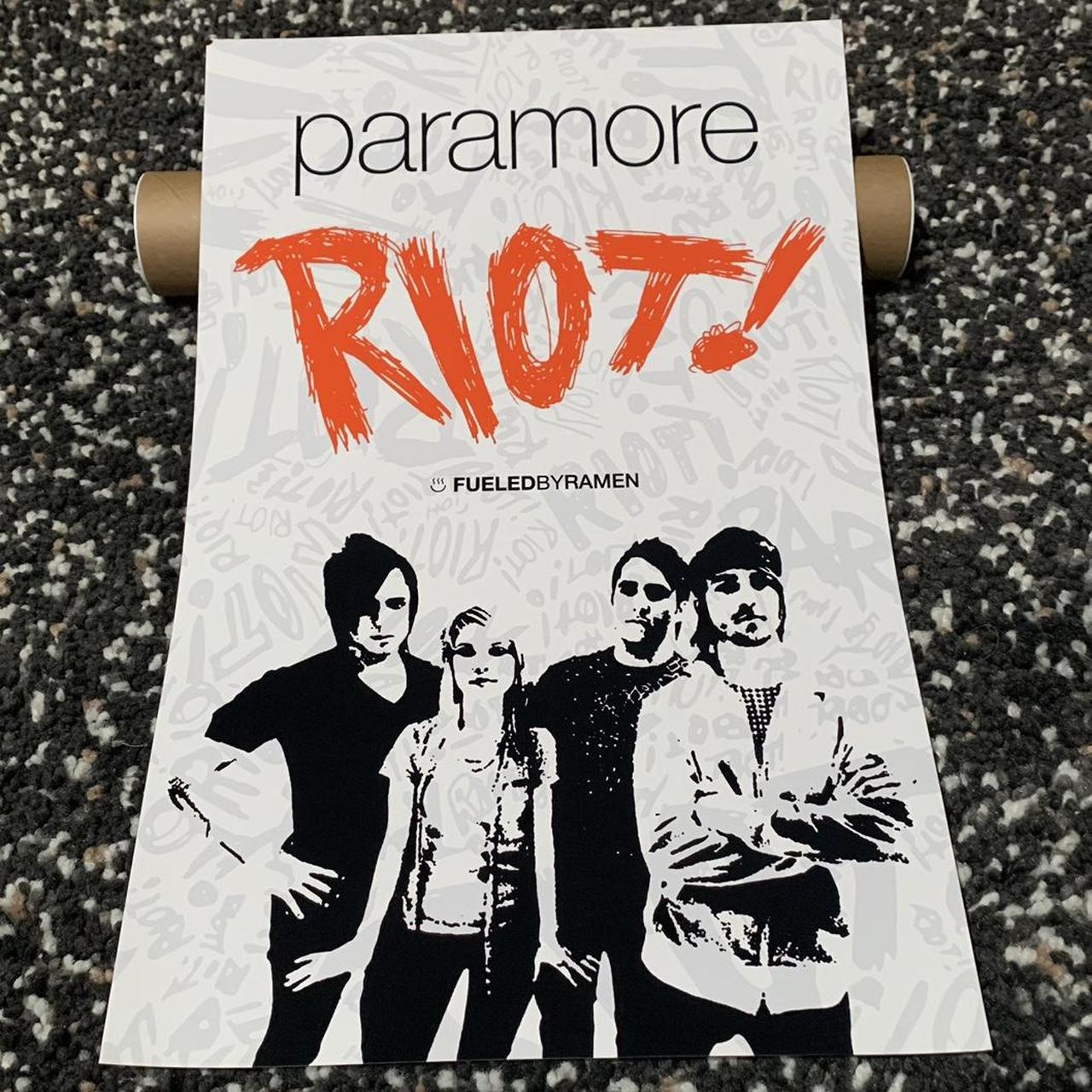 Paramore ‘Riot!’ Poster 11 x 17 in * Will be... - Depop