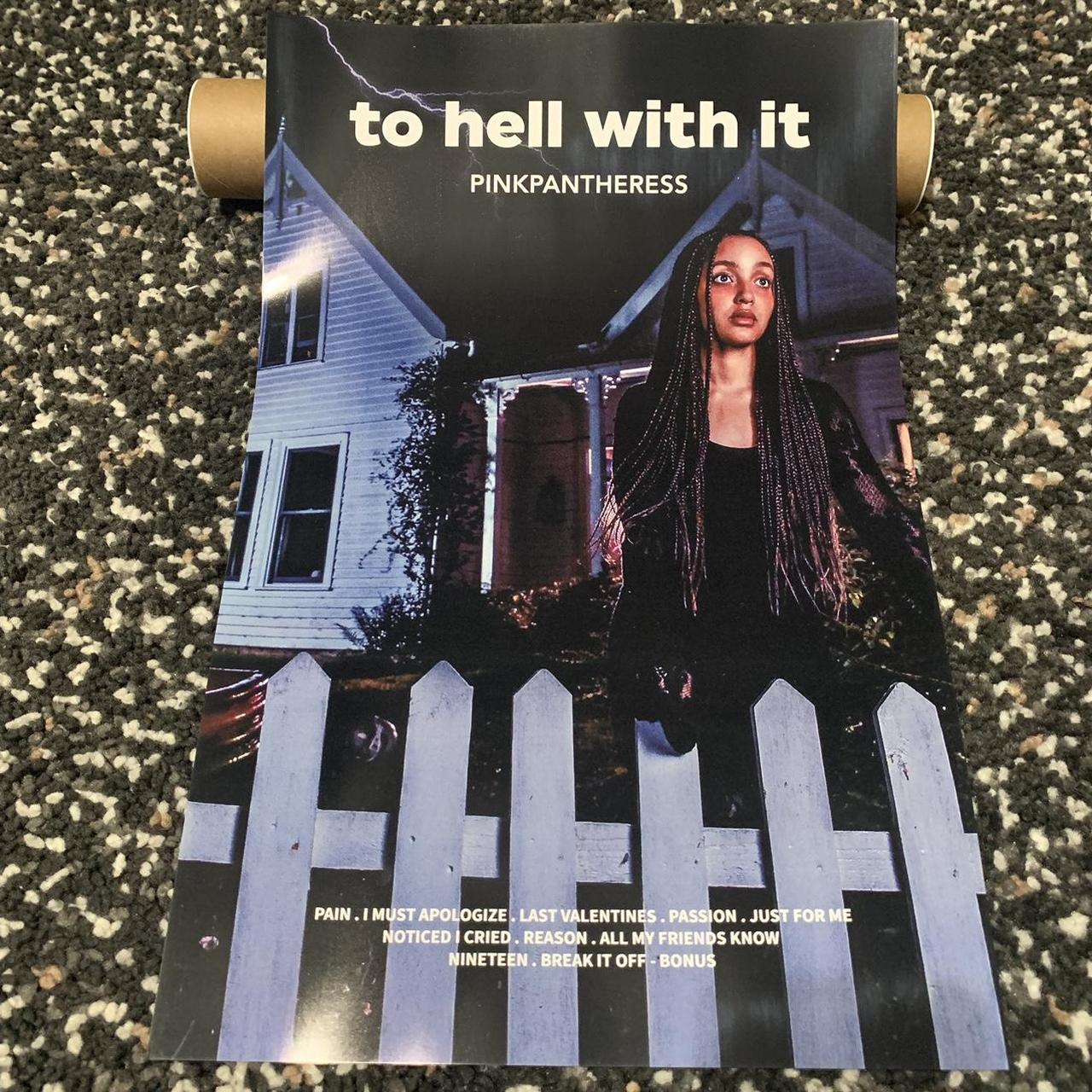 Pink Pantheress ‘to hell with it’ Poster 11 x 17 in... - Depop
