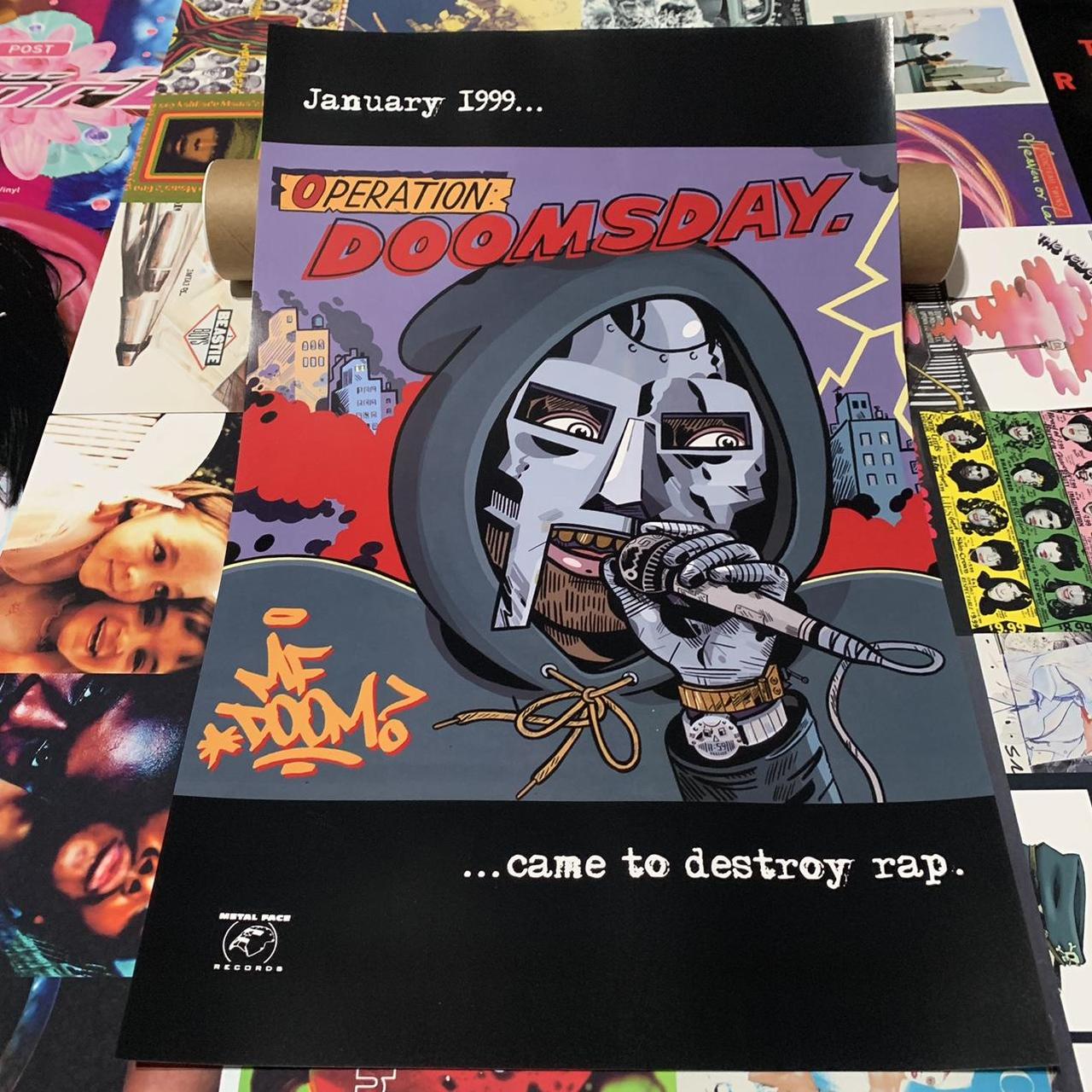 MF DOOM ‘Operation: Doomsday’ Poster 11x17 in... - Depop