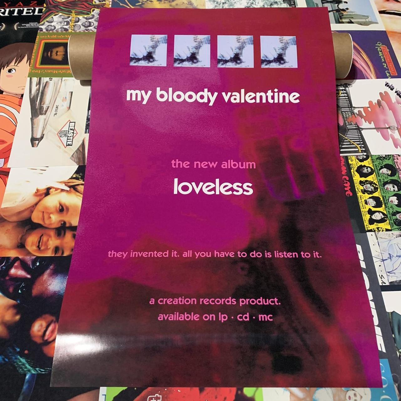 my bloody valentine ‘Loveless’ Poster 11x17 in... | Depop