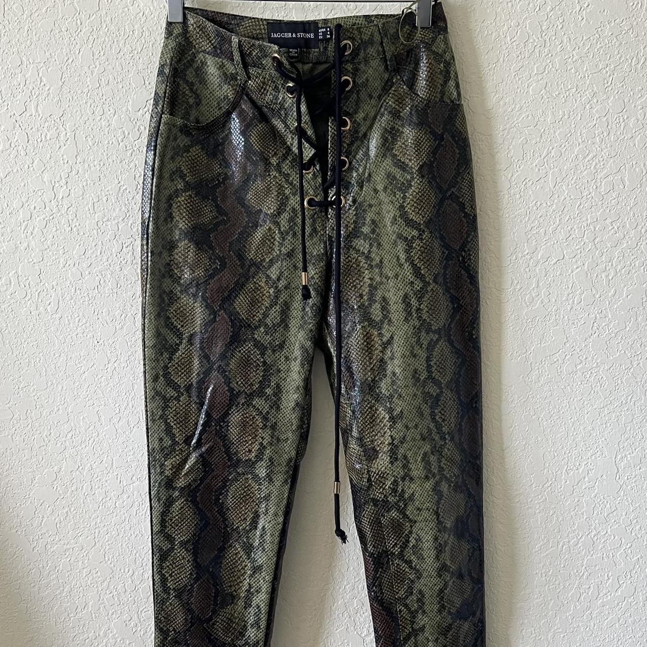 Jagger & stone animal print pants - Depop