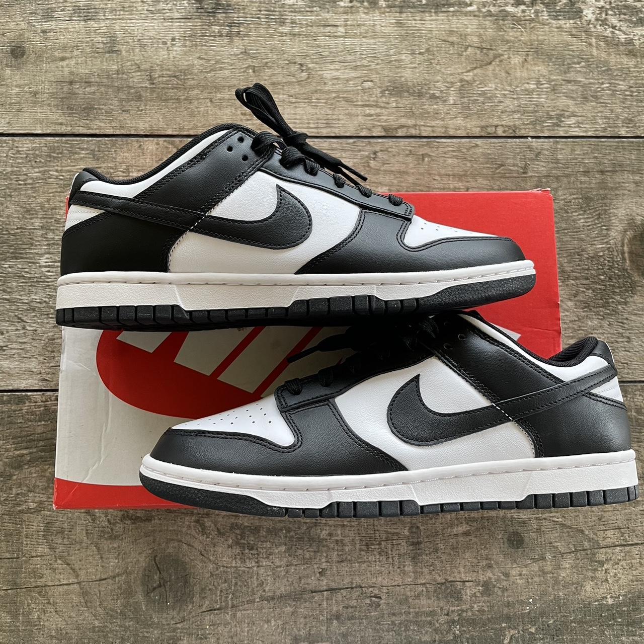 Nike dunk pandas Og box Size 8.5 mens 100%... - Depop