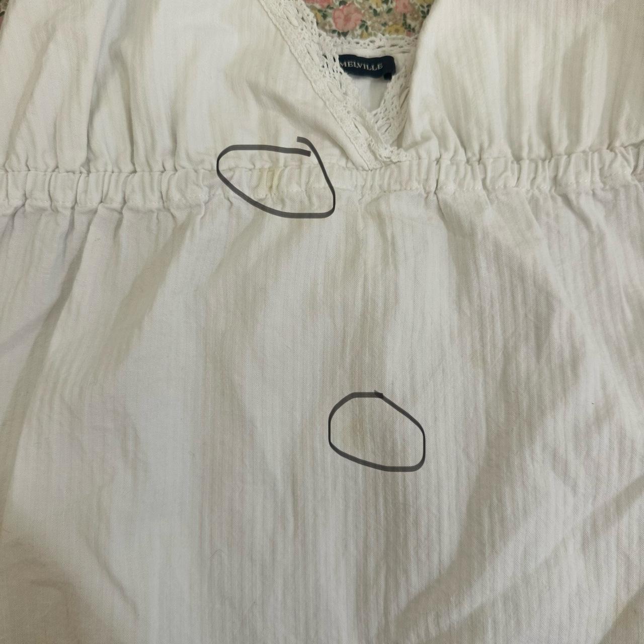 REPOP!! brandy melville edith lace v cut babydoll... | Depop