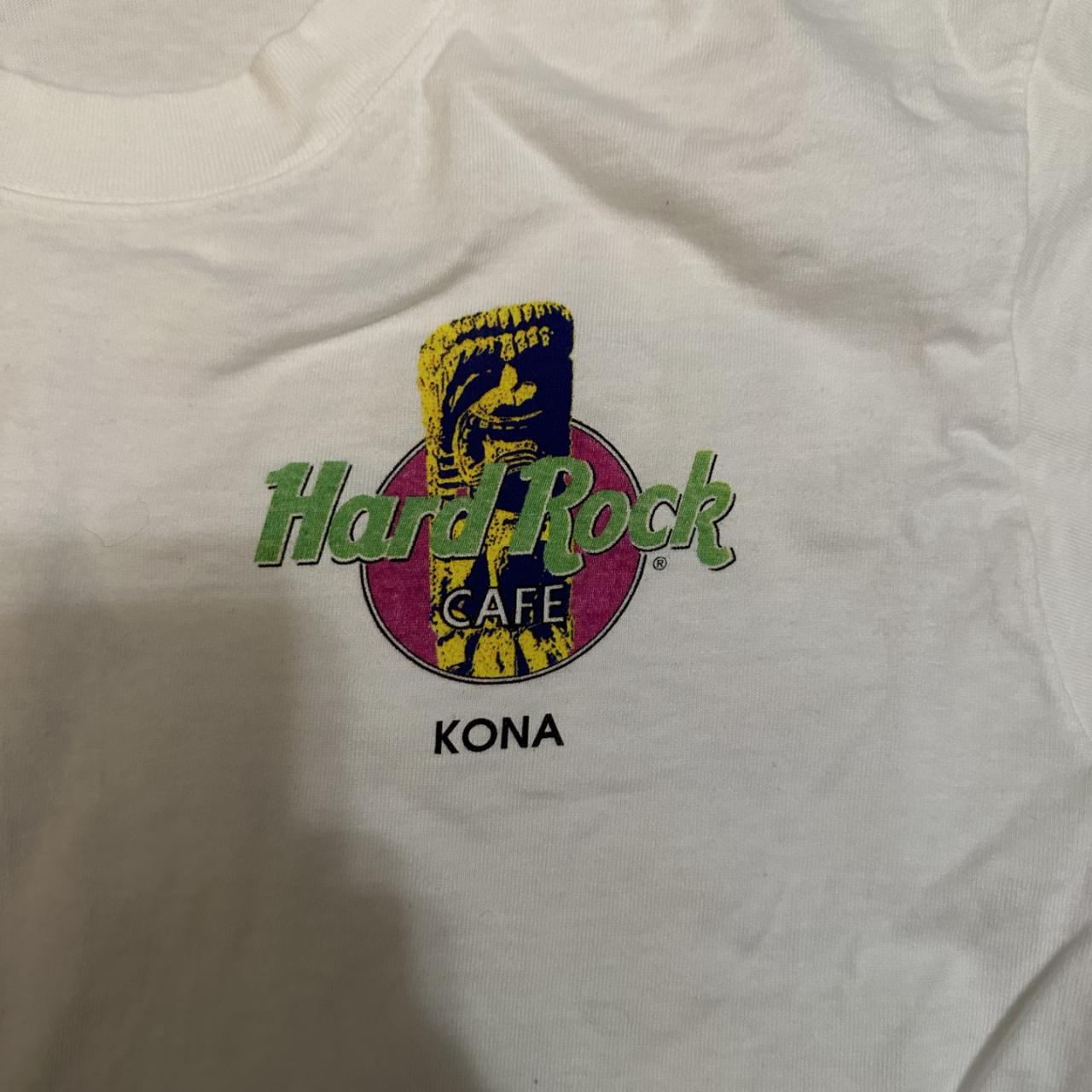 Hard Rock Cafe Tee - White colorway - Solid... - Depop