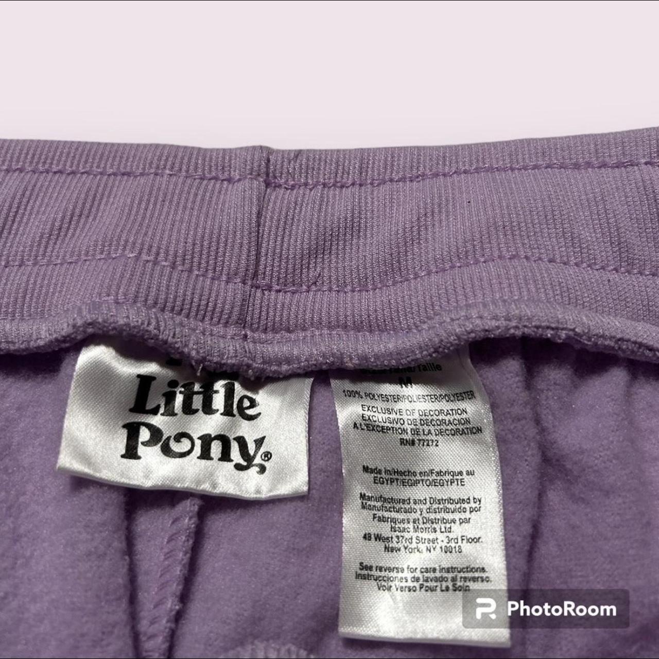 Repop! light purple my little pony sweat shorts 🌈... - Depop