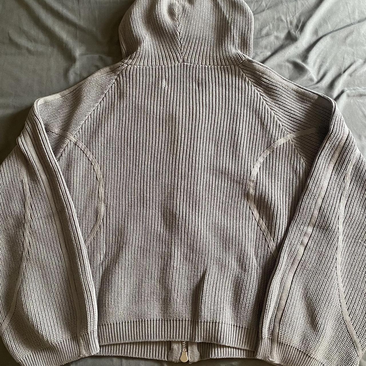 Jooniverse lab ash cable knit hoodie Size s Length... - Depop