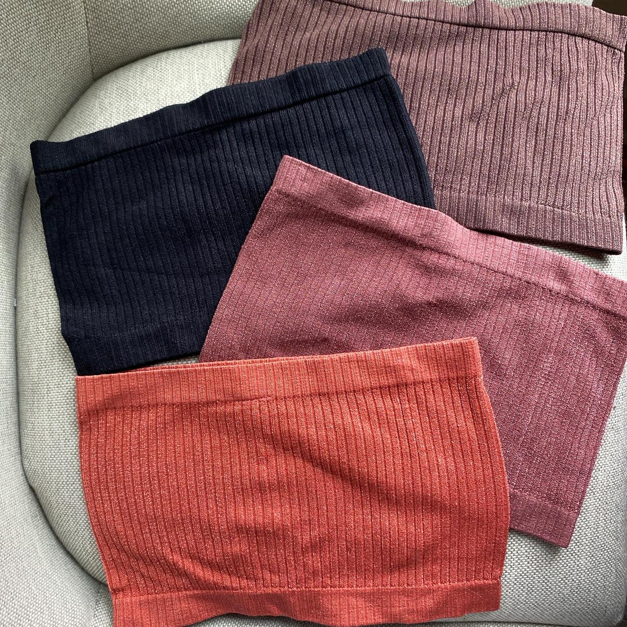 4 Bandeau Crop Tops! ️ I wore these a few times and... - Depop
