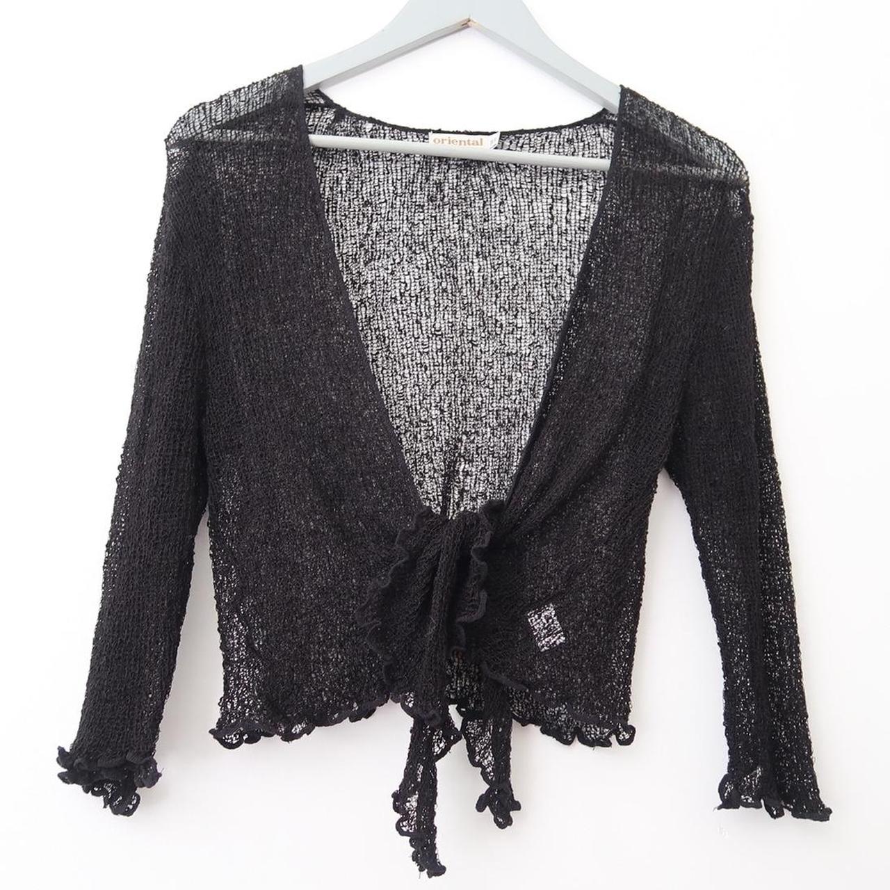 Bali Women's Black Cardigan | Depop