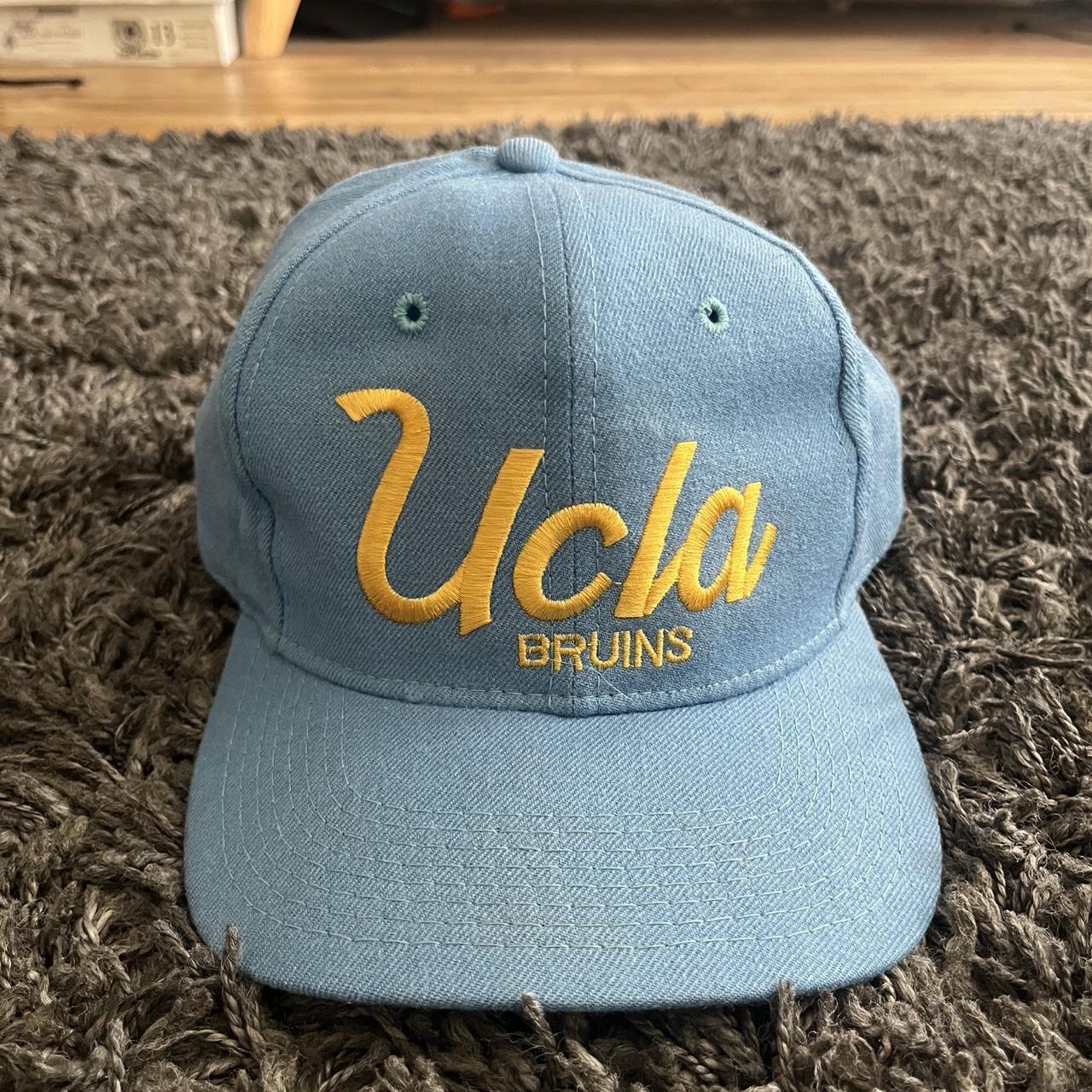 Vintage UCLA Bruins Script Hat Adjustable Snapback... - Depop