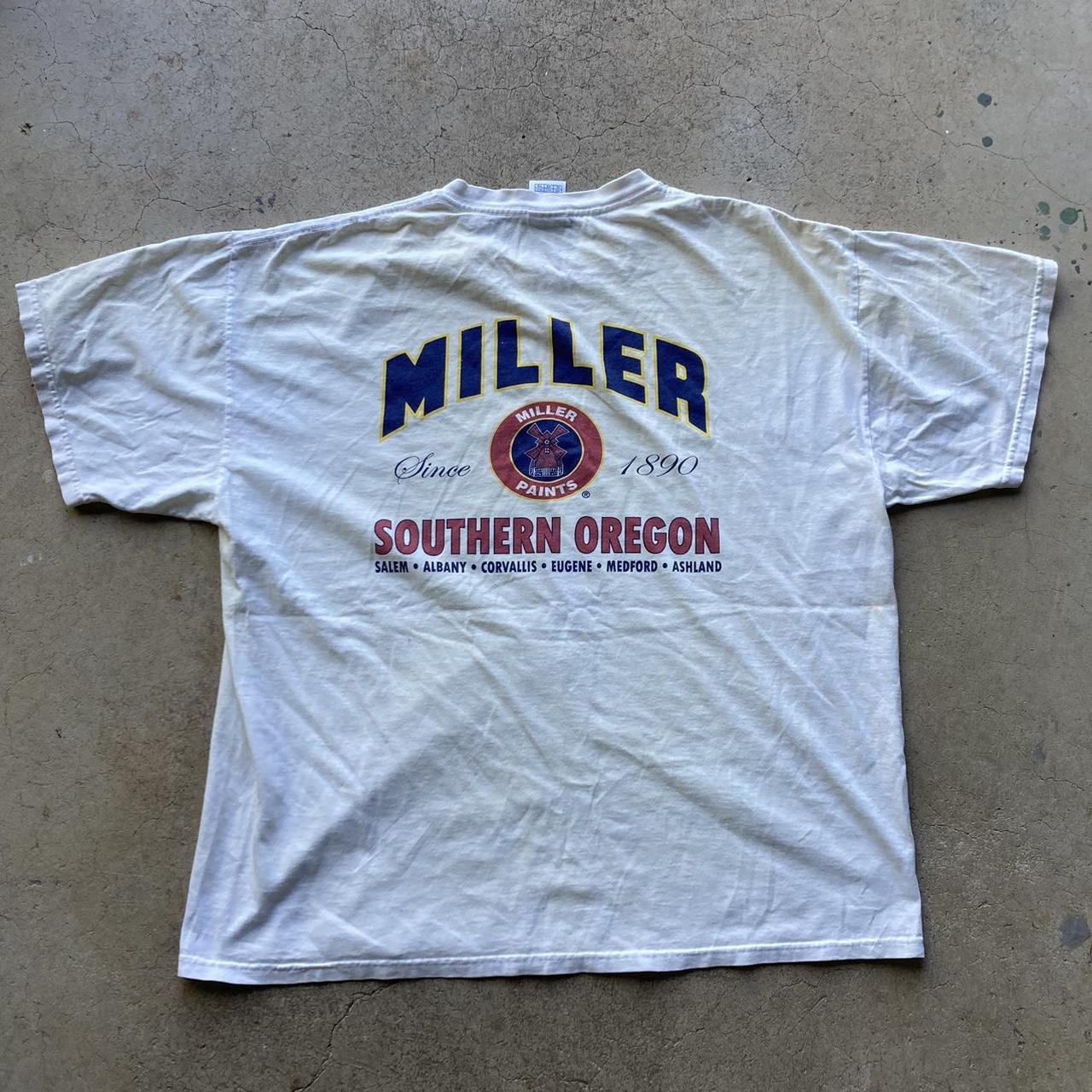 Vintage Miller Painter Company T-Shirt XL Super... - Depop