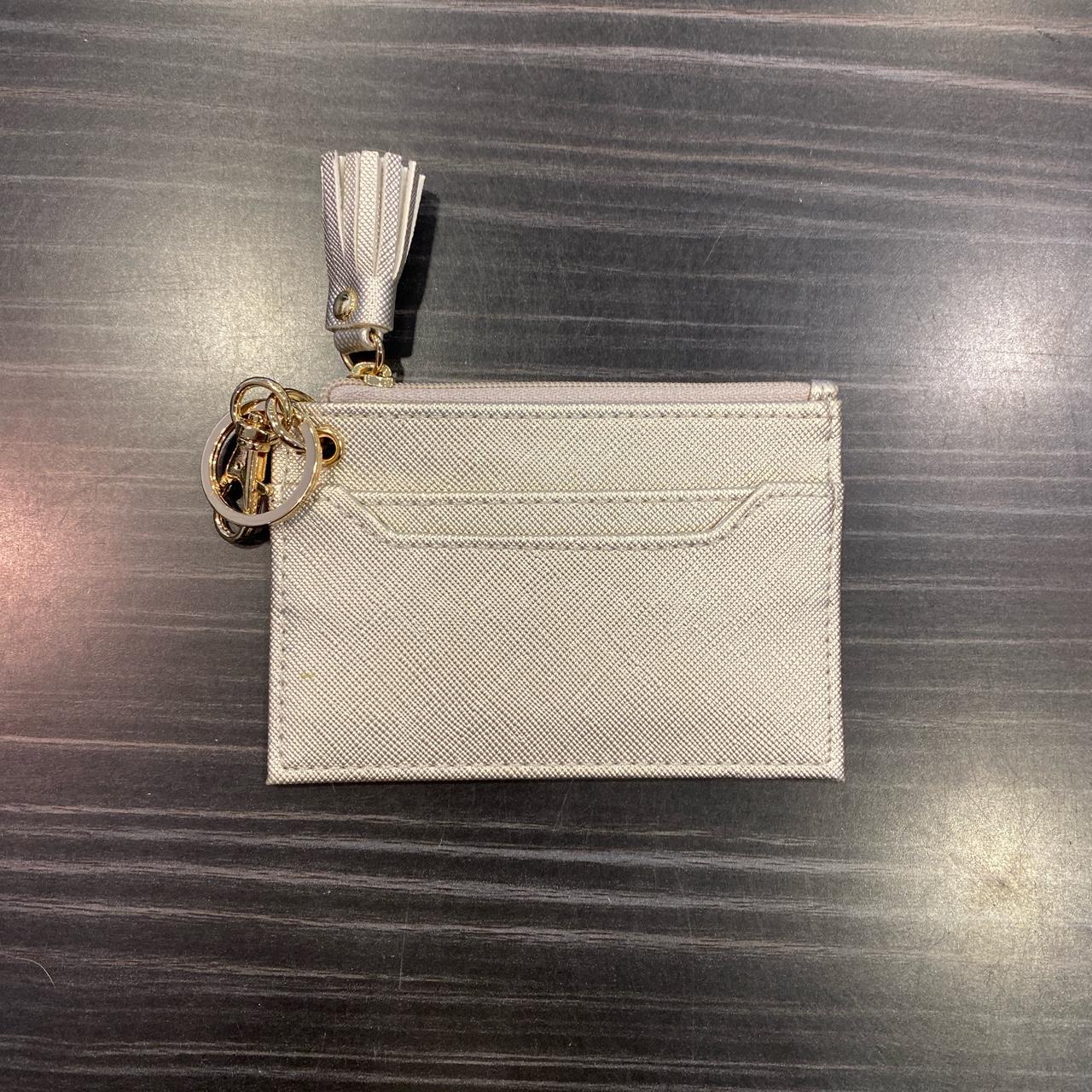 silver card holder / wallet. no flaws or... - Depop
