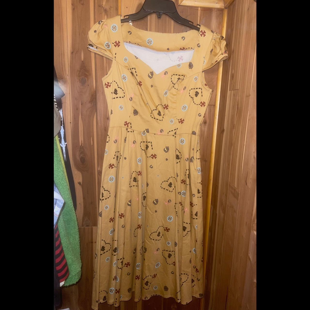 Pirate treasure map dress No tags at all fits like a... - Depop