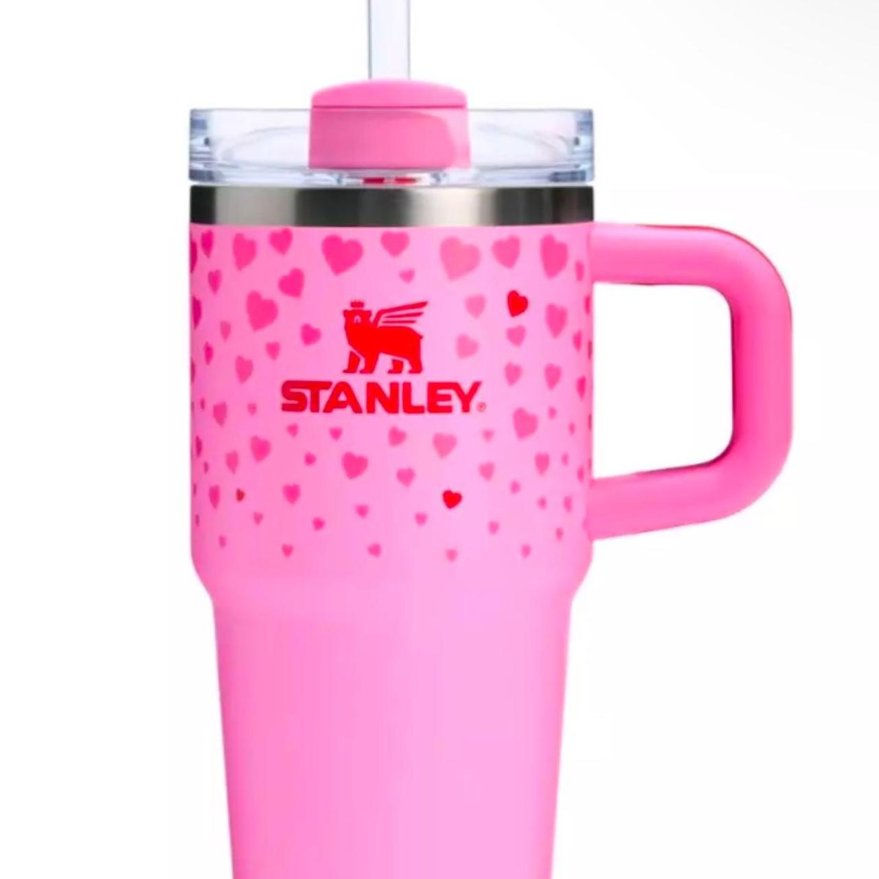 Stanley x target exclusive pink valentine 20oz... - Depop