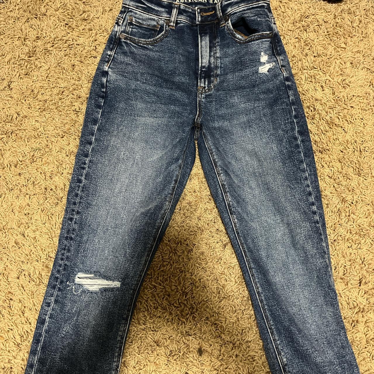 American Eagle Outfitters Womens Blue Jeans Depop