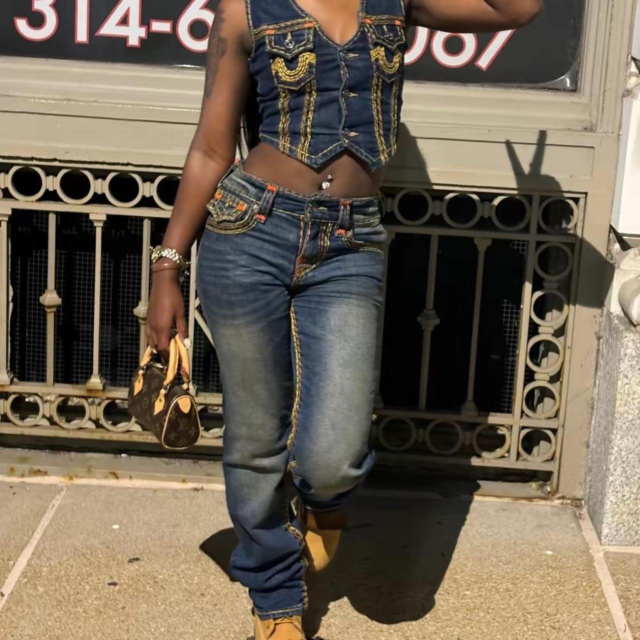 True religion set (Tailored) (24) Pants alone... - Depop