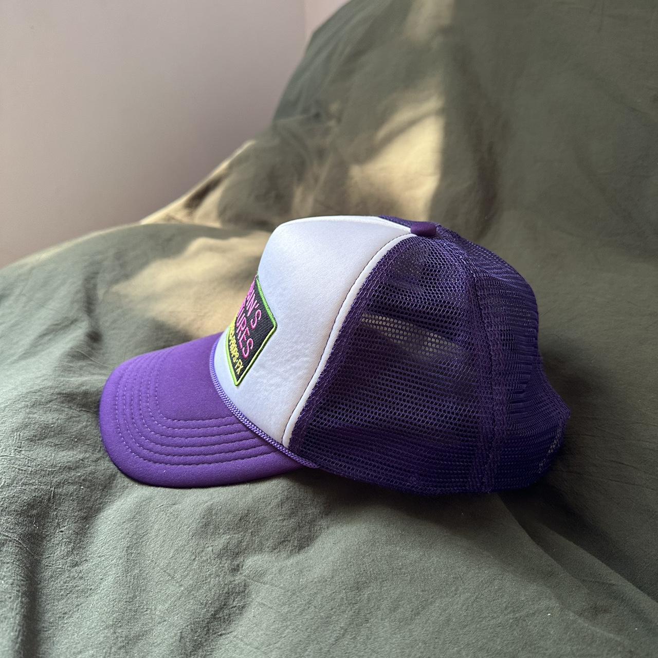 Corbin’s Creatures purple trucker hat - Depop