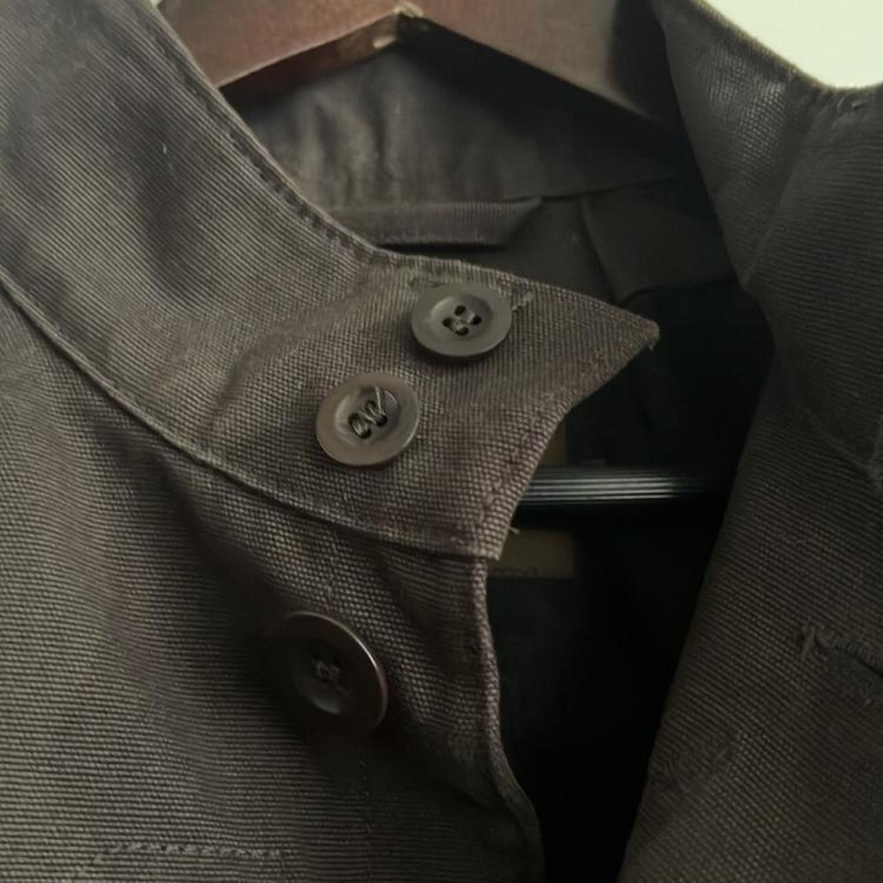 Reiss chore coat/ jacket in dark green color. Double... - Depop