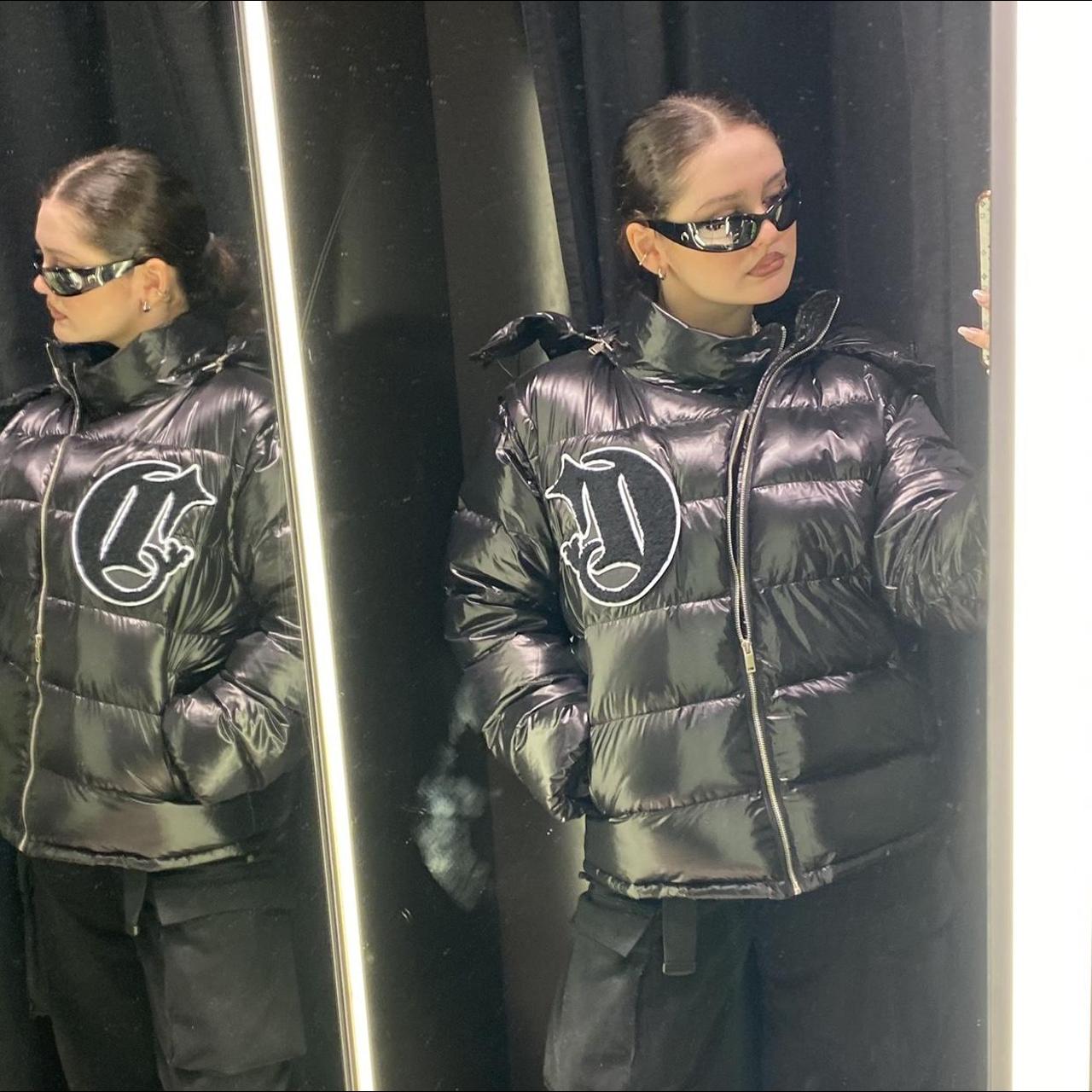 CORVIDAE PUFFER JACKET BLACK - Depop