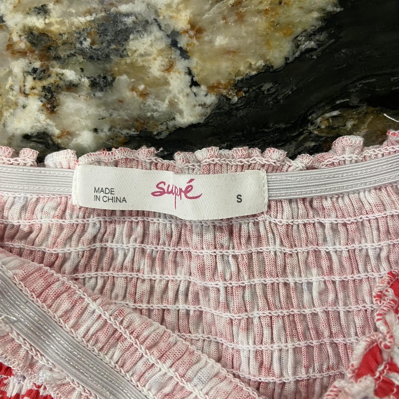 Very cute off the shoulder crop top from Supre size... - Depop