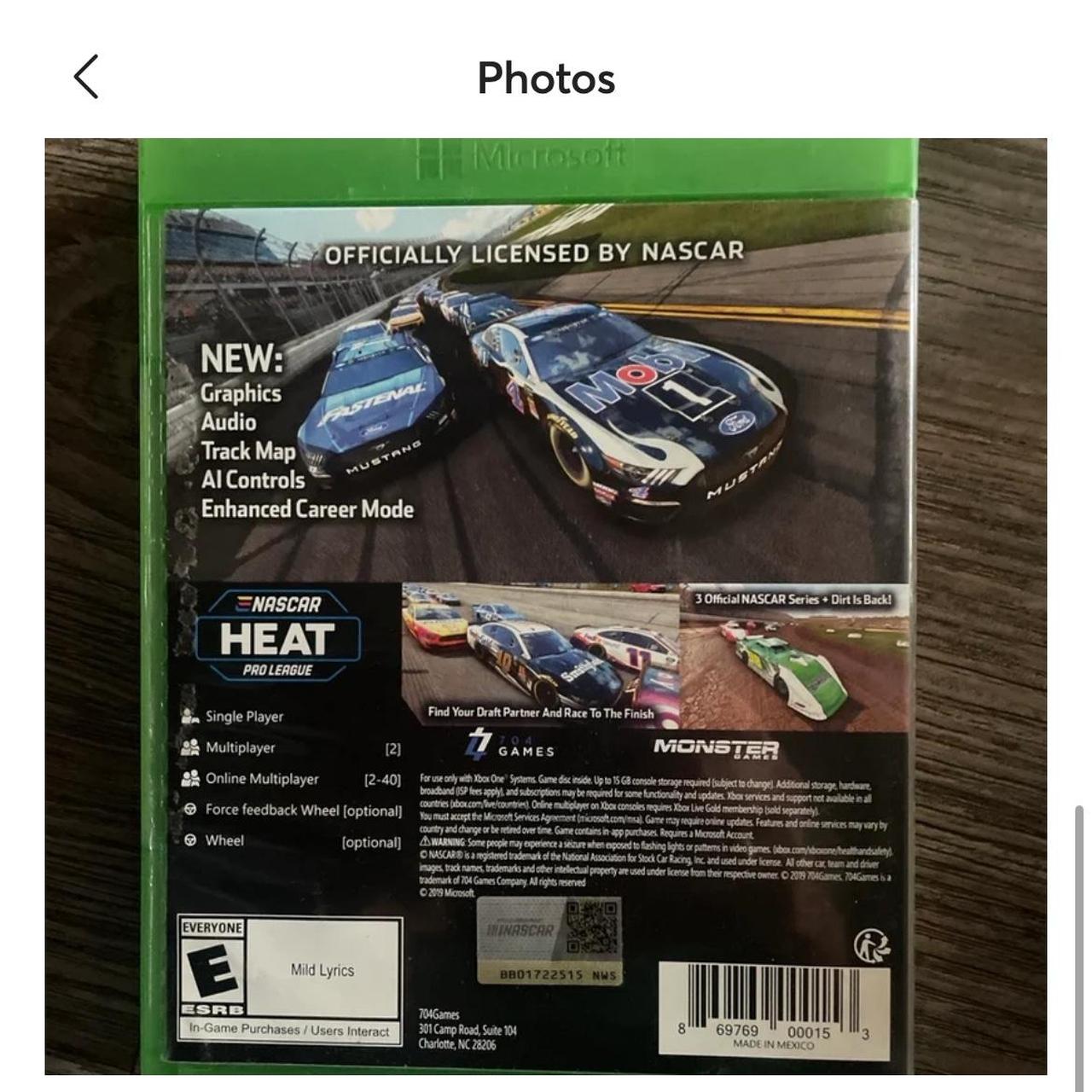 Official NASCAR Heat Racing Game Xbox 360 Pro League... - Depop