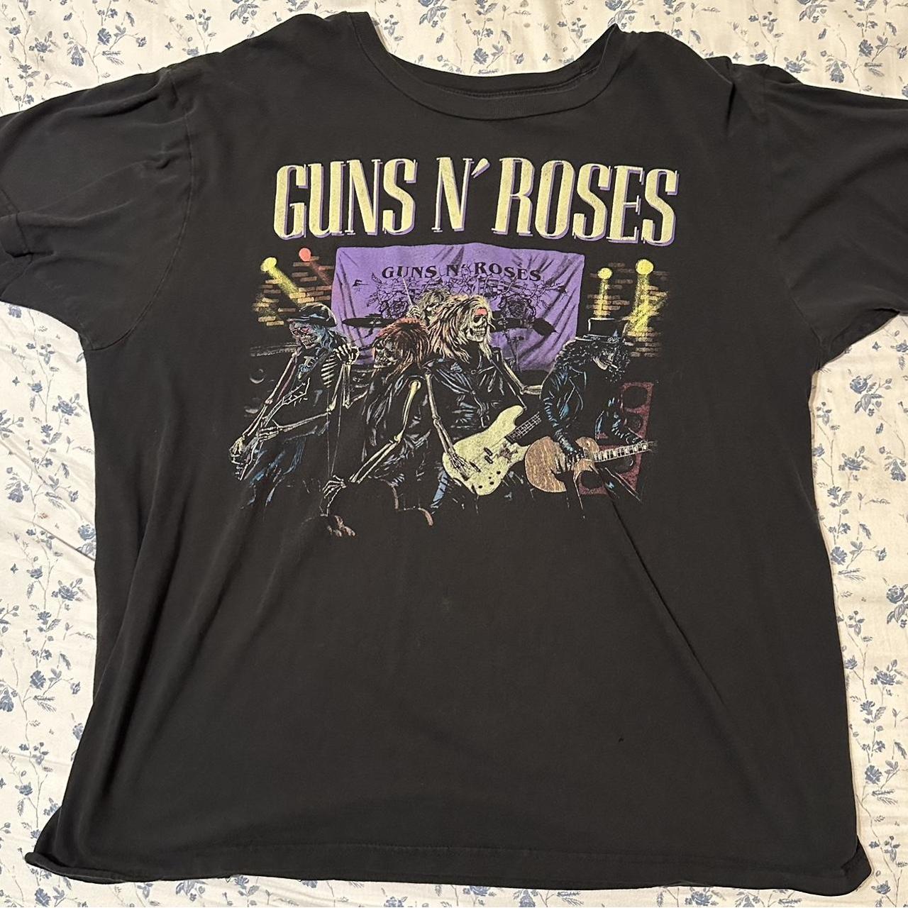Black Guns N Roses shirt - Depop