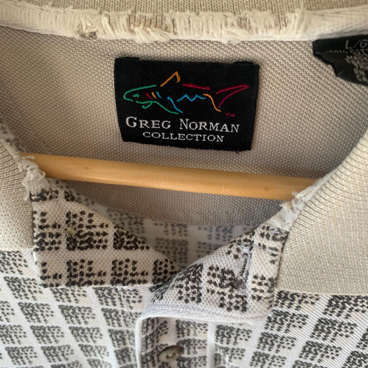 large Greg Norman collection golf t-shirt;... - Depop